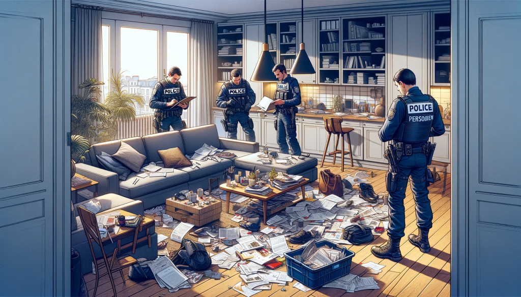 Perquisition par la police : Obligations de rangement et de remise en ...