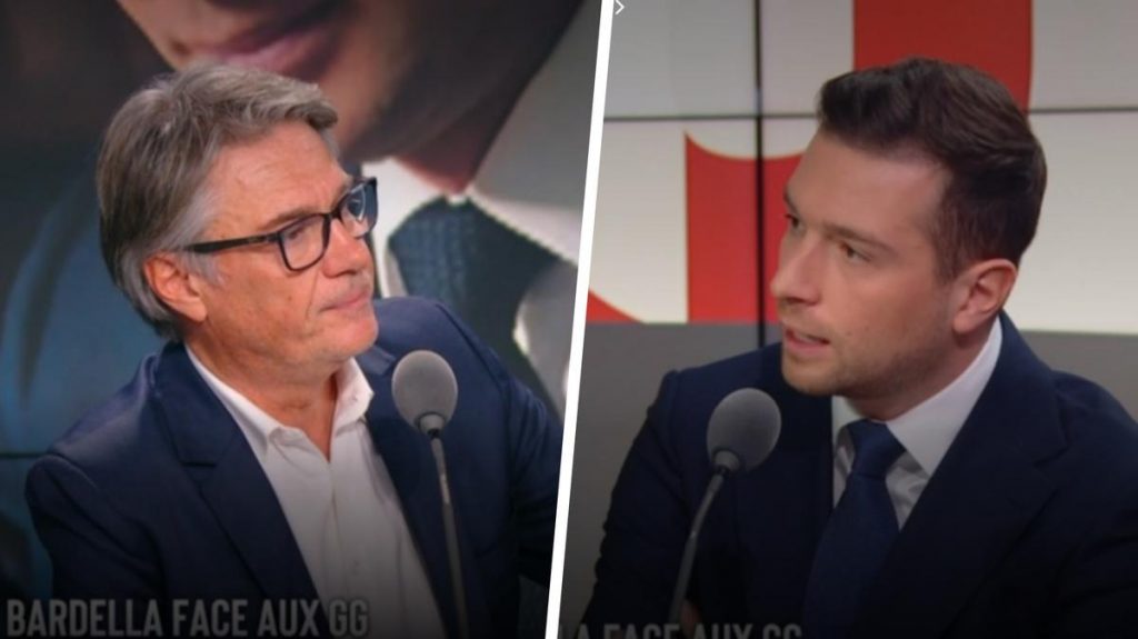 Tension dans « Les Grandes Gueules » : Bardella menace de quitter le ...