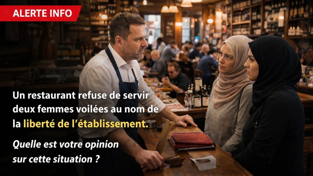 Il refuse 2 femmes voilées dans son resto : le geste qui choque… mon ...